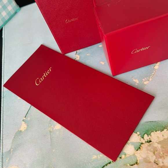 Cartier | Accessories | Authentic Large Cartier Receipt Holderenvelope ...